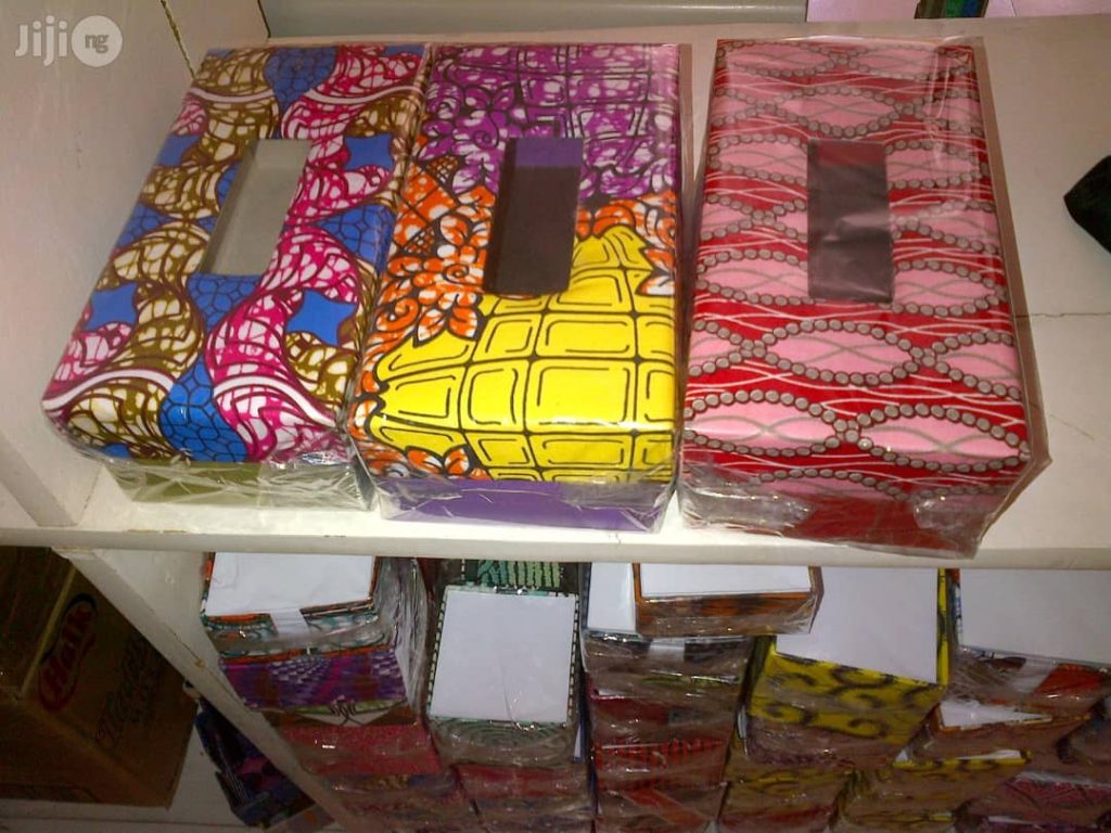 African Print (Ankara) Tissue Box